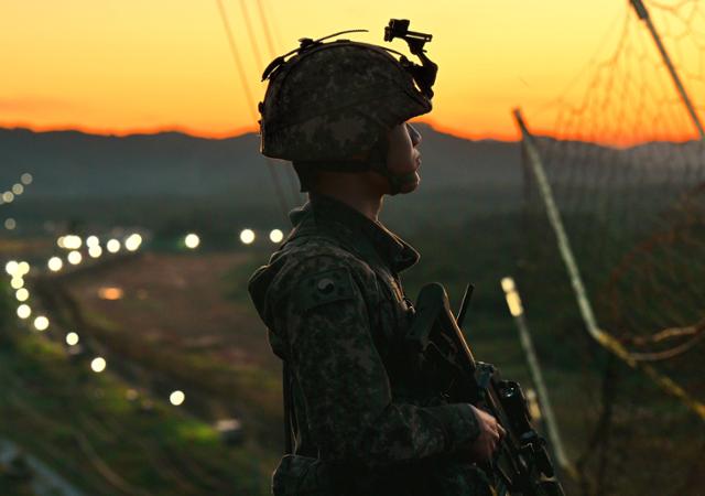 DMZ 불빛만큼 빛난 GOP 병사들 눈빛